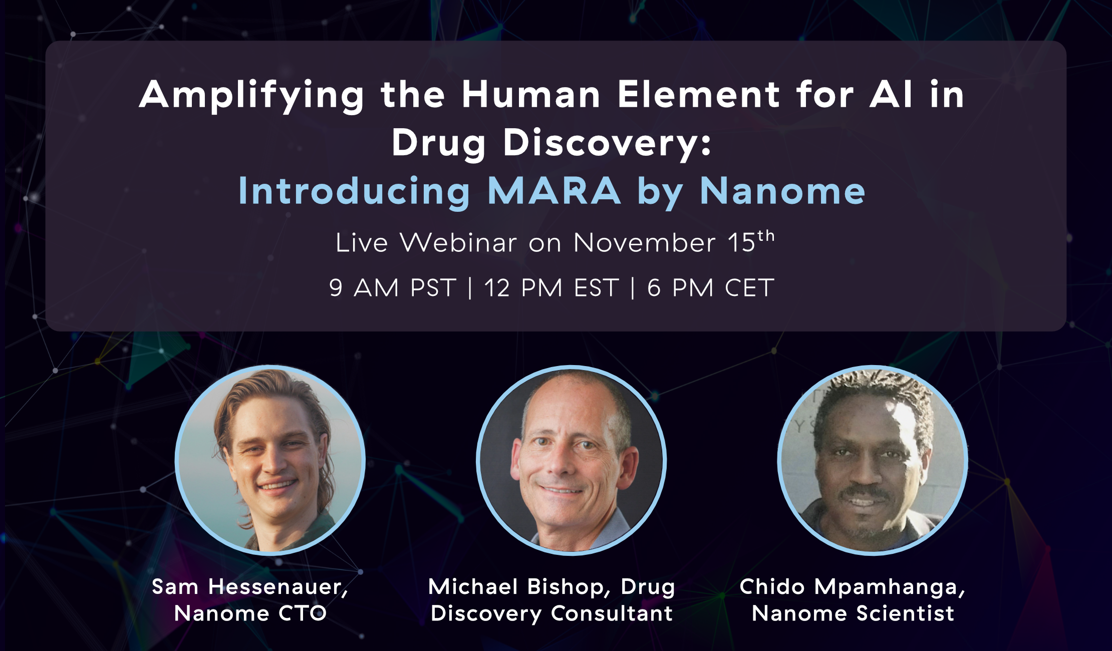 Webinar: Amplifying the Human Element for AI in Drug Discovery